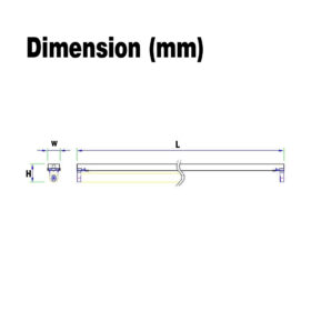 โคมกล่องเหล็กเปลือย โคมติดเพดานสำหรับหลอด T8 - modularthai.com
