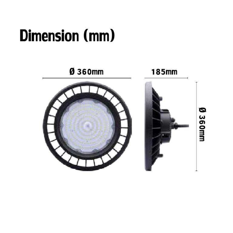 โคม High Bay LED 150W Model : HB0015-0150-60K modularthai