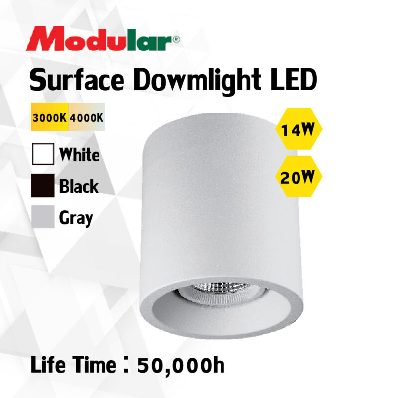 Surface Downlight LED - modularthai.com